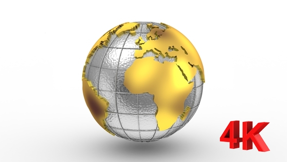 World Map Turns Into a Globe, Motion Graphics | VideoHive