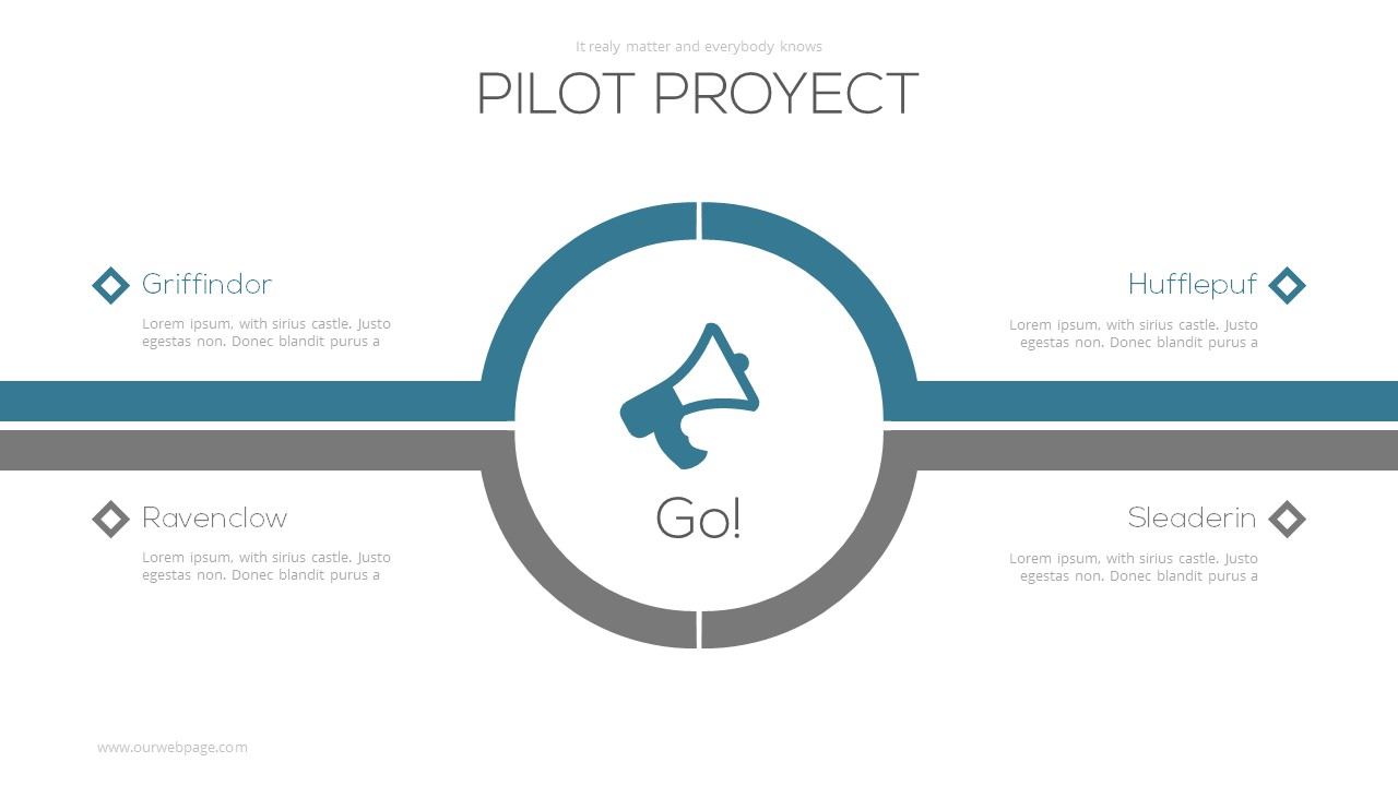 PILOT Proyect powerpoint template by Melongem | GraphicRiver