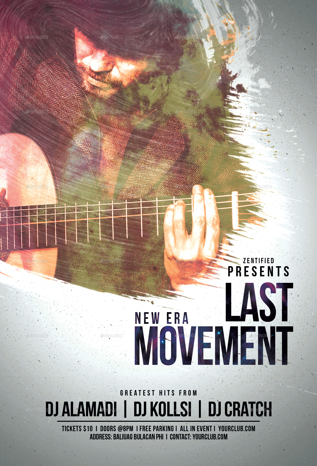 Last Movement Event Flyer, Print Templates | GraphicRiver