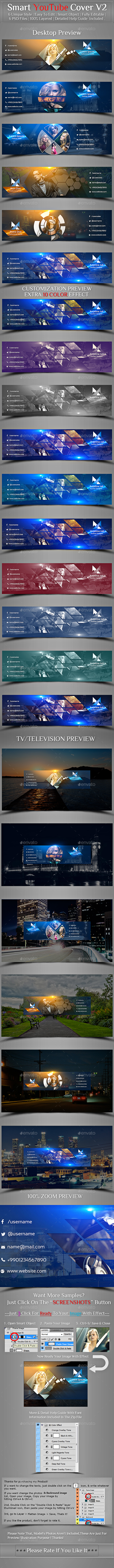 Smart YouTube Cover V2 by MithunLekson | GraphicRiver