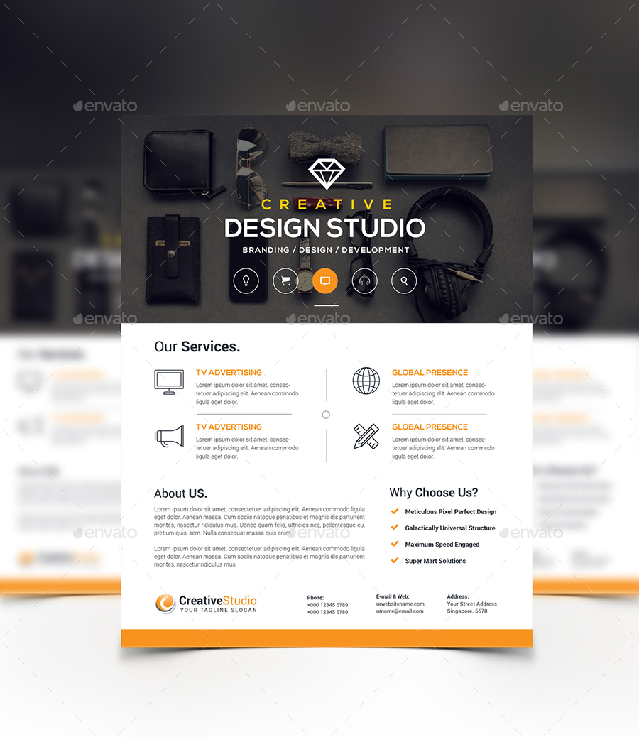 Flyer Bundle 2 in 1 by generousart | GraphicRiver