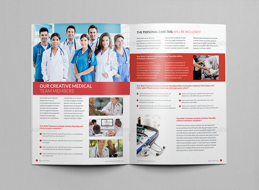 Medical Health Brochure_ 8 Pages, Print Templates | GraphicRiver