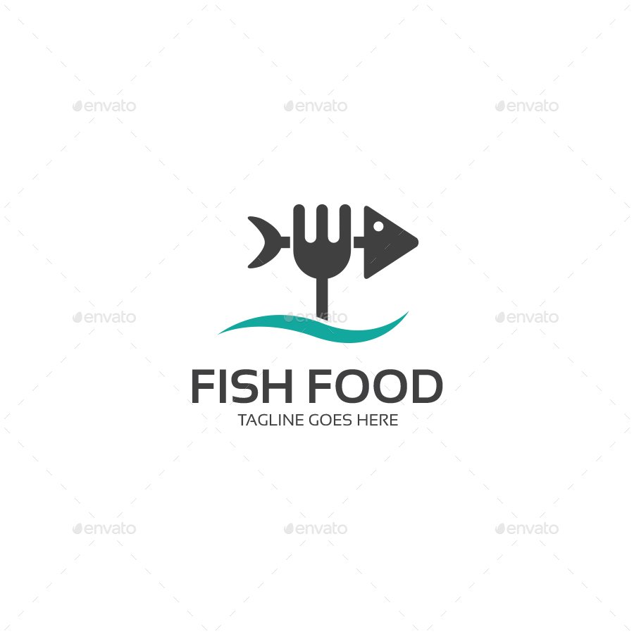 Fish Food Logo, Logo Templates | GraphicRiver