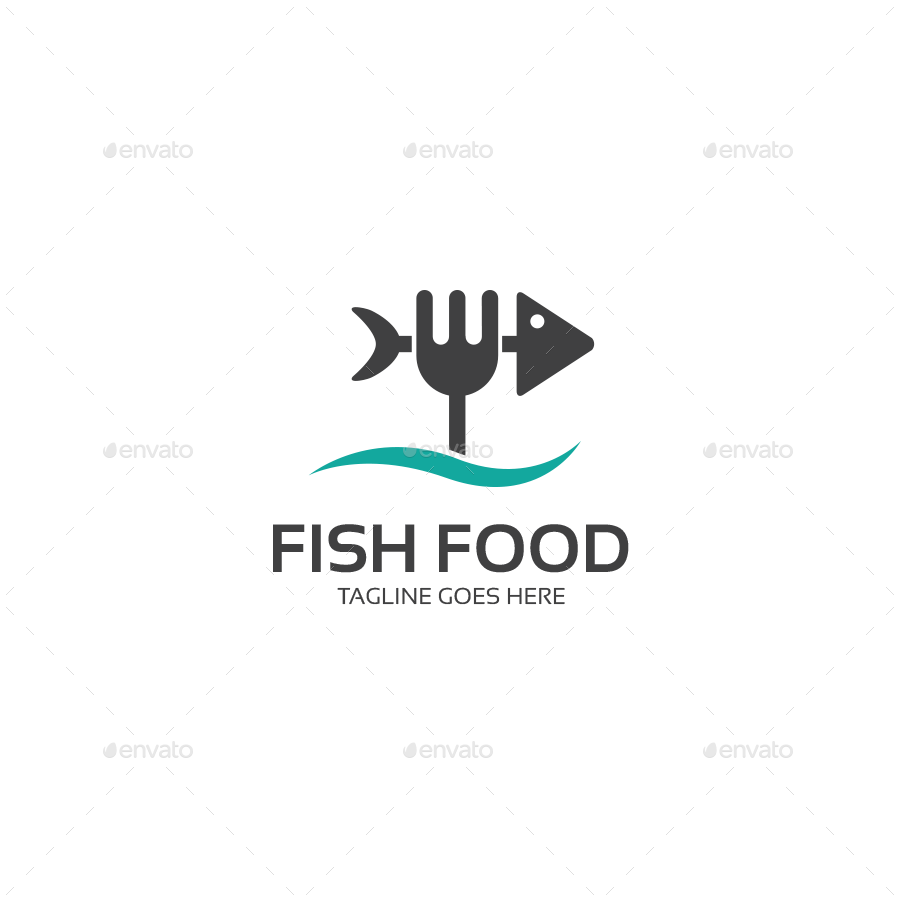 Fish Food Logo, Logo Templates | GraphicRiver