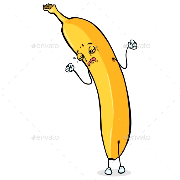 Crying Banana by nikiteev | GraphicRiver
