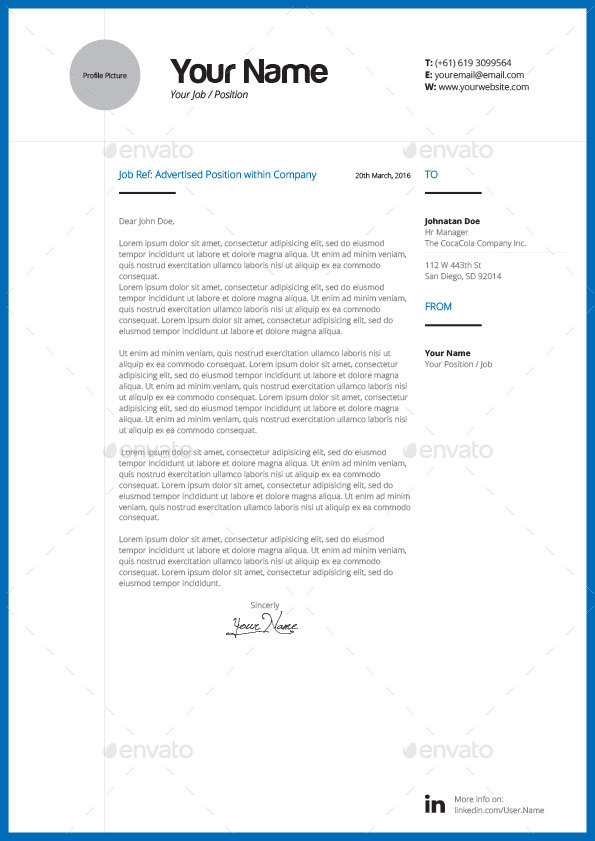 Clean 2 Pages Resume Vol. 9, Print Templates | GraphicRiver