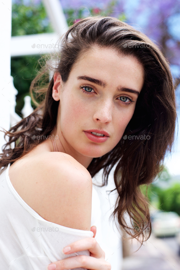 Female fashion model face Stock Photo by mimagephotography | PhotoDune