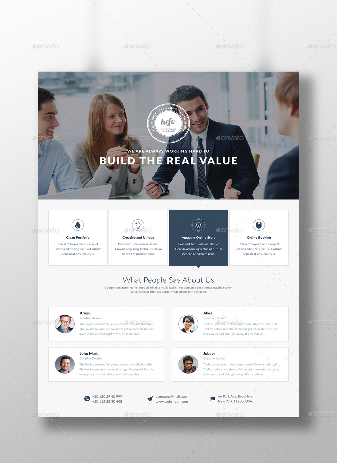 Web Style Flyer, Print Templates | GraphicRiver