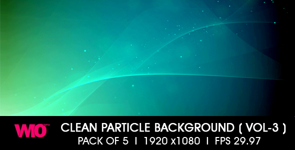 Clean Particle Background (Vol-3), Motion Graphics | VideoHive
