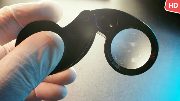 Using A Loupe For Testing 0163, Stock Footage | VideoHive
