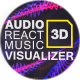 Audio React Music Visualizer 3D, After Effects Project Files | VideoHive