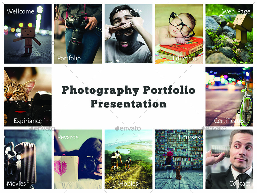 Tablet Interactive PDF Photographer Portfolio No7, ePublishing ...