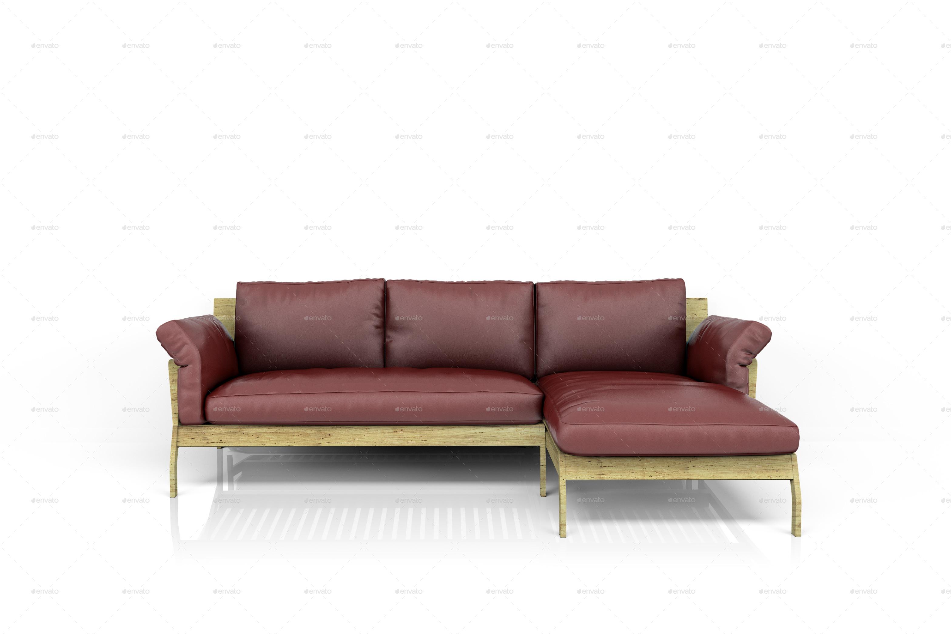 Big Sofa Isolated 3D Render, Graphics | GraphicRiver