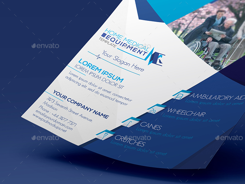 Home Medical Equipment/ Flyer Template, Print Templates | GraphicRiver