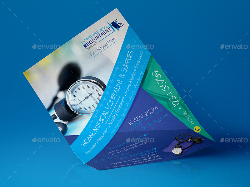 Home Medical Equipment/ Flyer Template, Print Templates | GraphicRiver