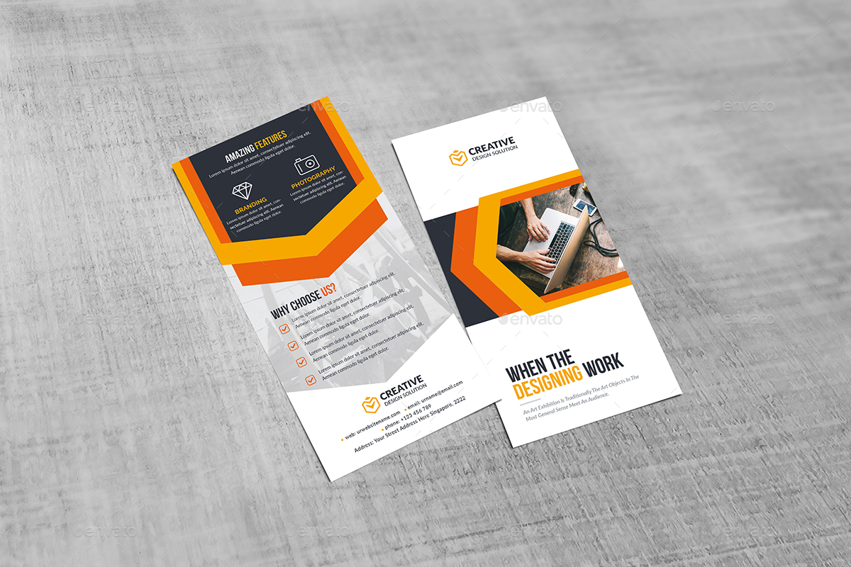 DL Business Flyer, Print Templates | GraphicRiver