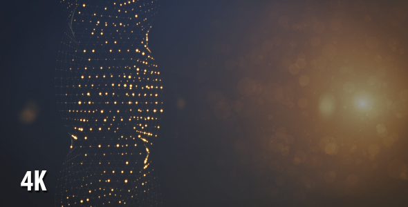 Elegant Wireframe Background, Motion Graphics | VideoHive