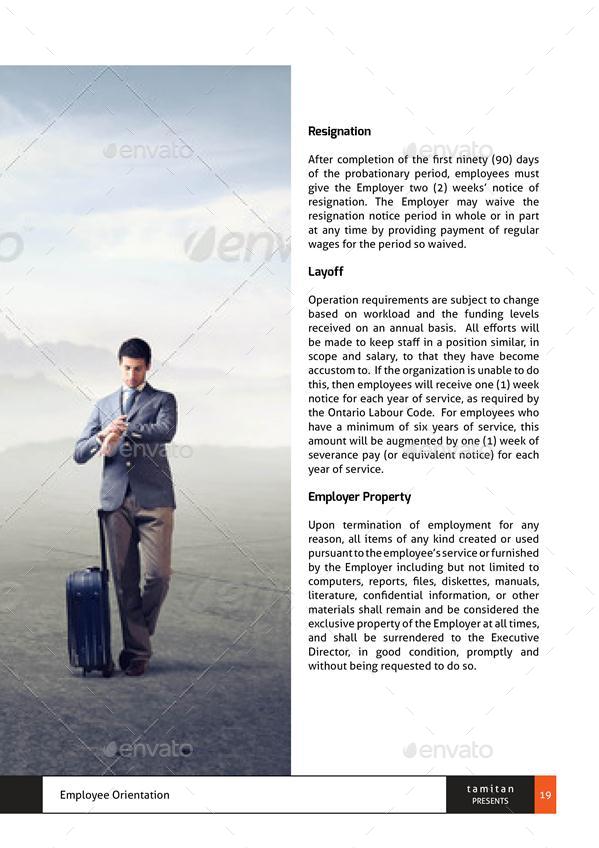 Employee Handbook Manual, Print Templates | GraphicRiver