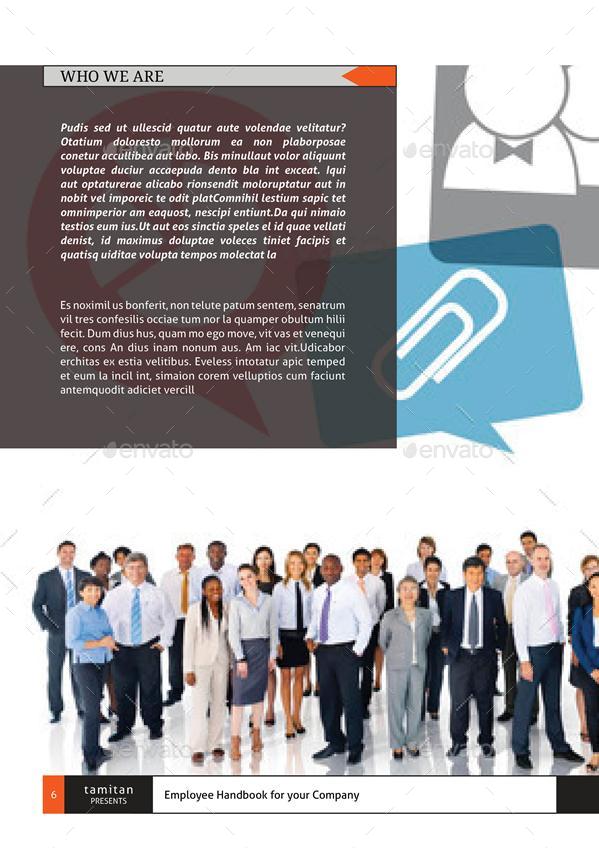 Employee Handbook Manual, Print Templates | GraphicRiver