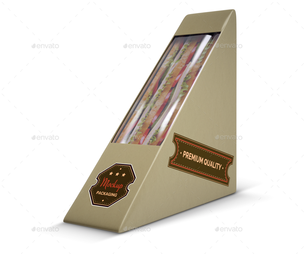 Sandwich Box Mockup, Graphics | GraphicRiver