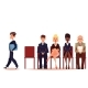 Business People Waiting for Job, Vectors | GraphicRiver