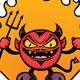 Fat Devil Cartoon, Vectors | GraphicRiver