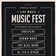 Music Fest Flyer, Print Templates | GraphicRiver