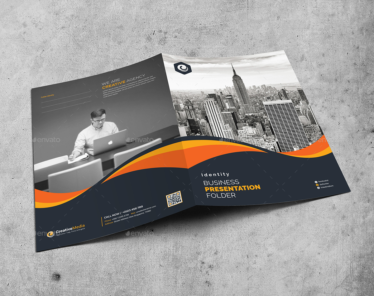 Folder Bundle 2 in 1, Print Templates | GraphicRiver