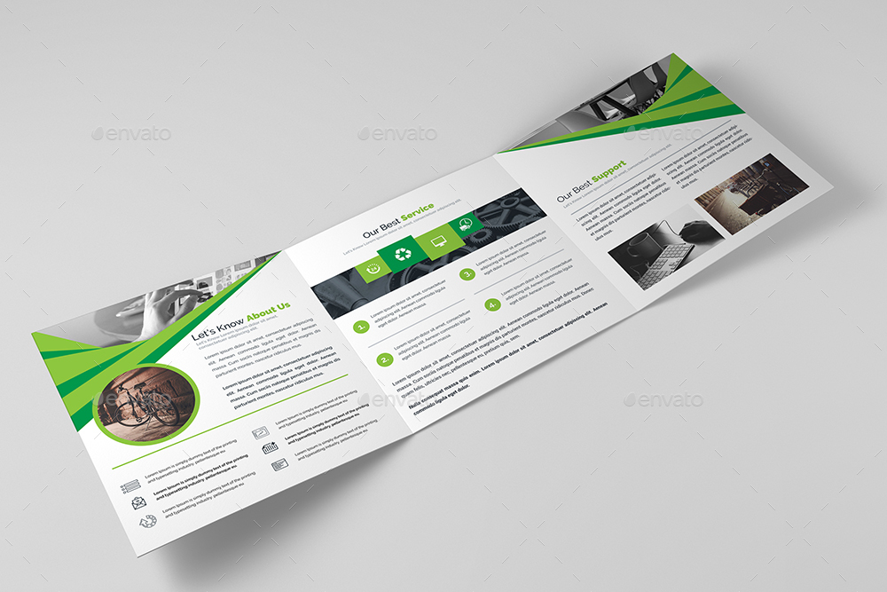 Bundle_Square Tri-Fold 2 in 1 by generousart | GraphicRiver