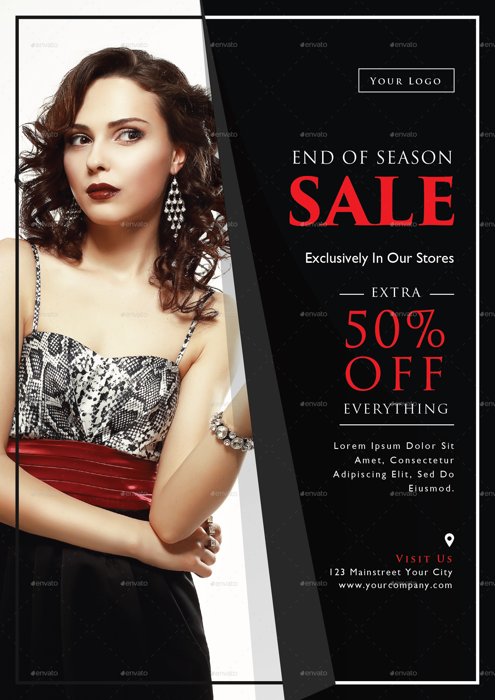 END OF SEASON SALE Flyer Vol. 2, Print Templates | GraphicRiver