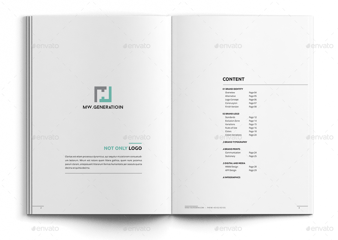 Brand Identity Guidelines, The Company Profile, Print Templates ...