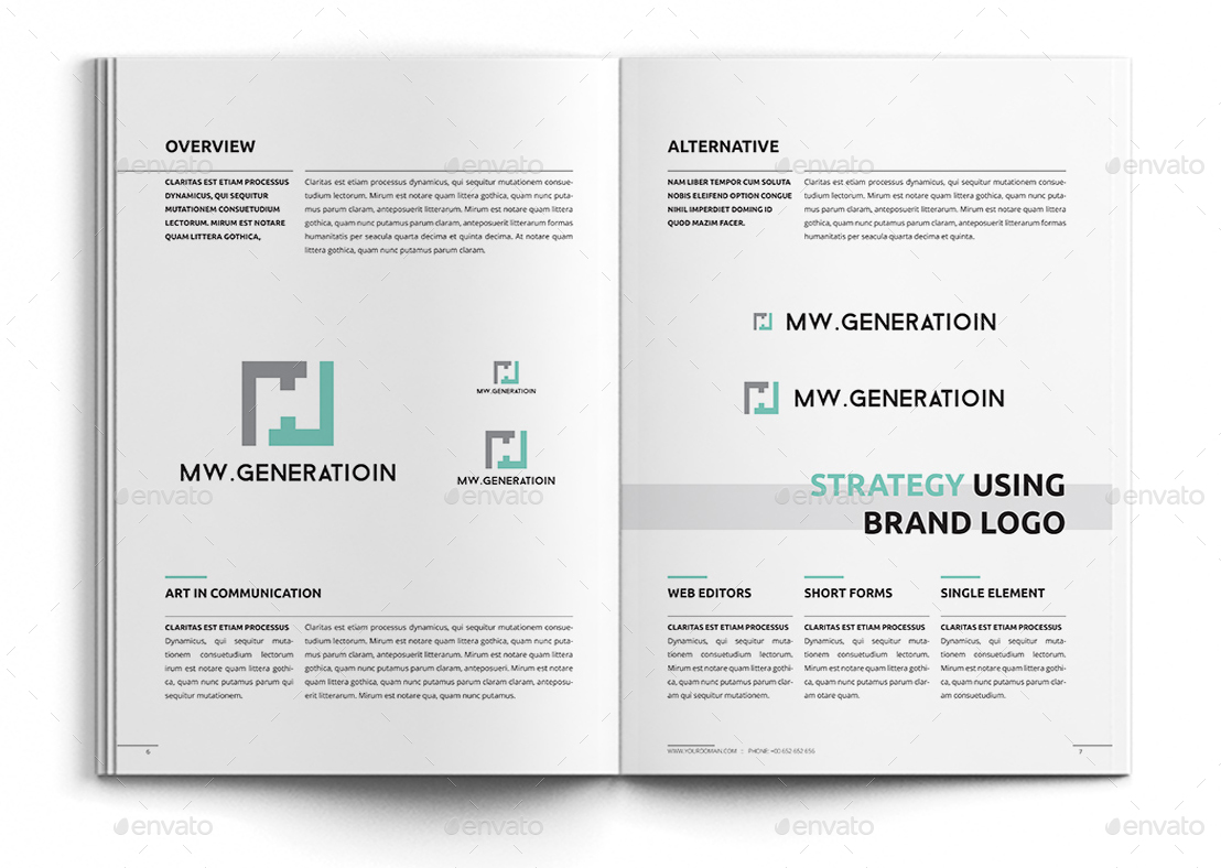 Brand Identity Guidelines, The Company Profile, Print Templates ...