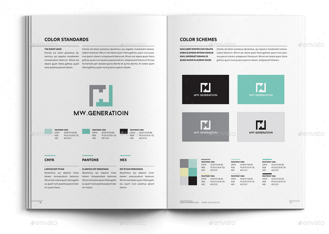 Brand Identity Guidelines, The Company Profile, Print Templates ...