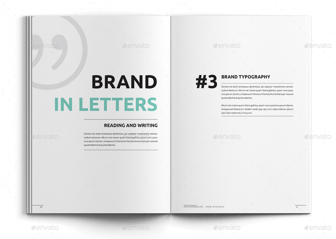 Brand Identity Guidelines, The Company Profile, Print Templates ...