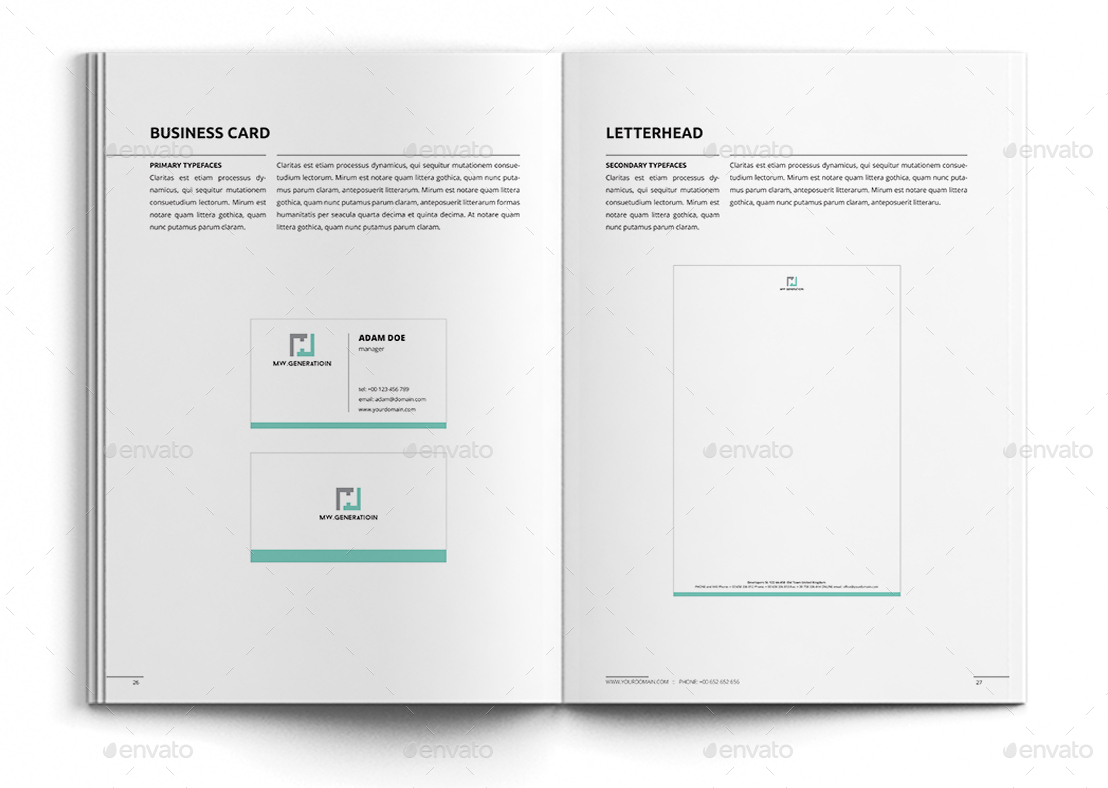 Brand Identity Guidelines, The Company Profile, Print Templates ...
