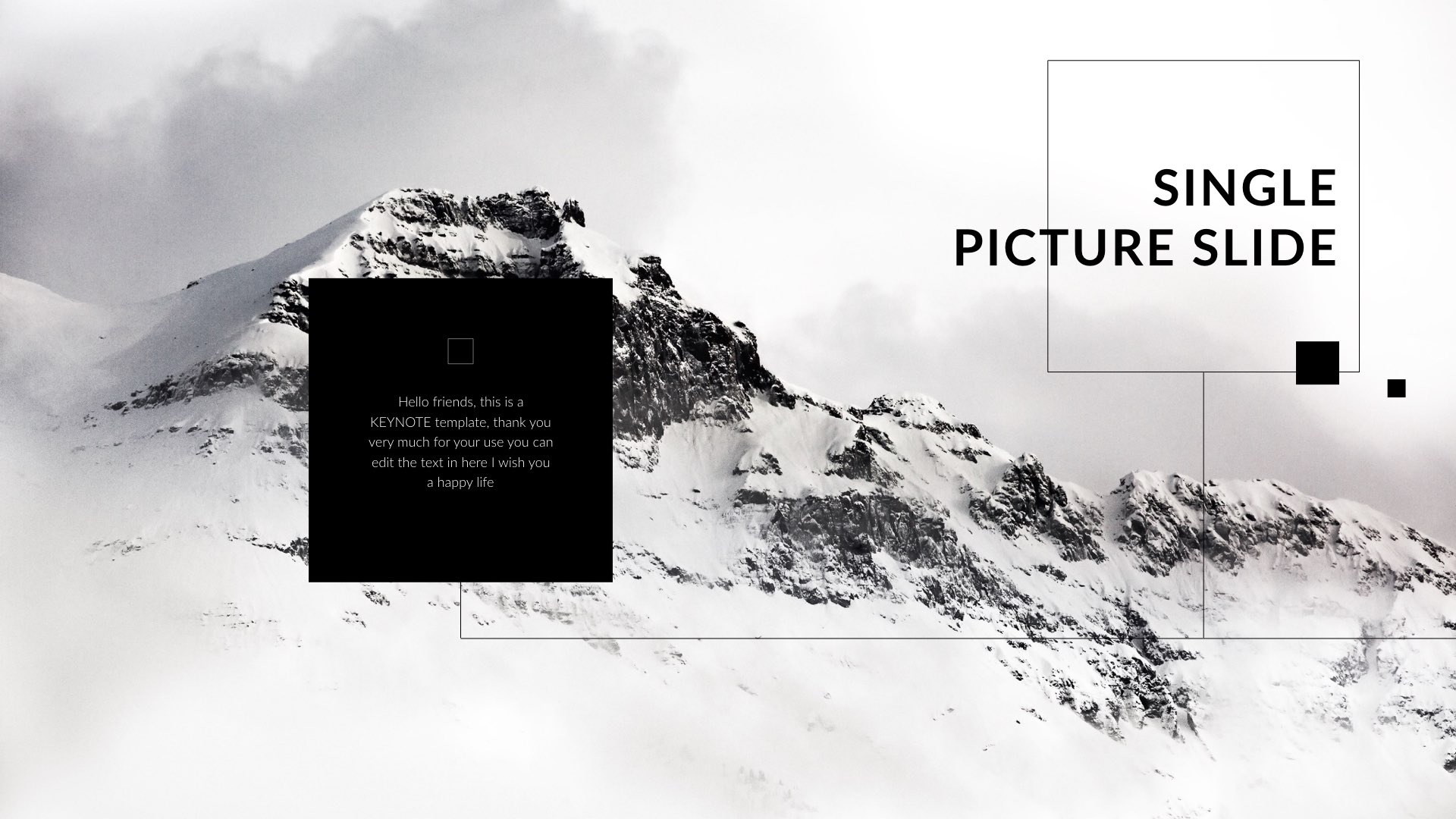 Black & White - Creative clean Powerpoint presentation, Presentation ...