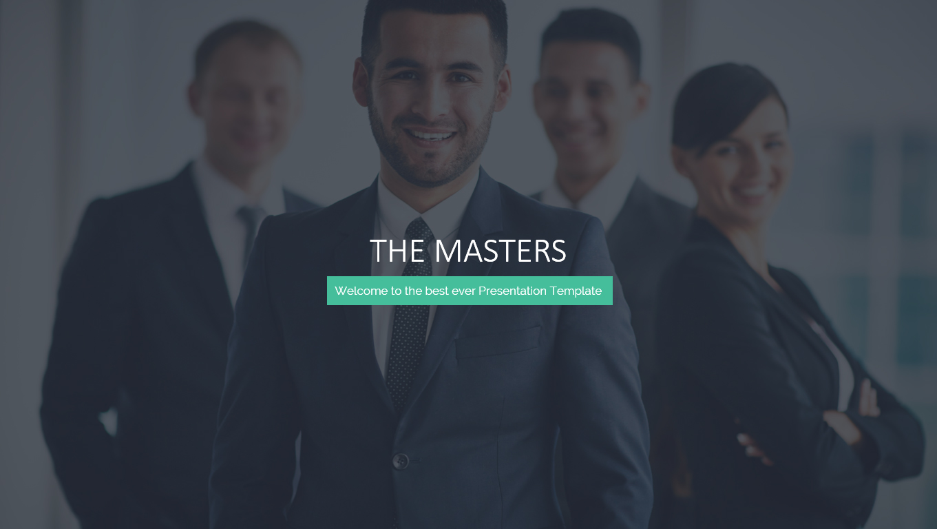 The Masters Powerpoint Presentation Template, Presentation Templates
