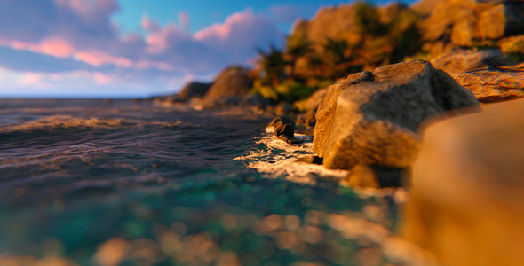 3D graphics of The Sea, Motion Graphics | VideoHive