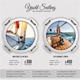 Sailing Holiday Yacht Flyer, Print Templates | GraphicRiver