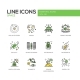 The Space - Line Design Icons Set, Vectors | GraphicRiver