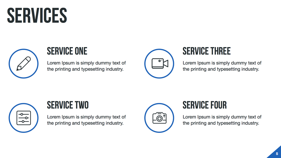 Basic Slides - PowerPoint Presentation Template, Presentation Templates