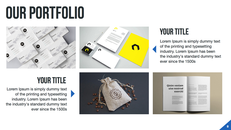 Basic Slides - PowerPoint Presentation Template, Presentation Templates