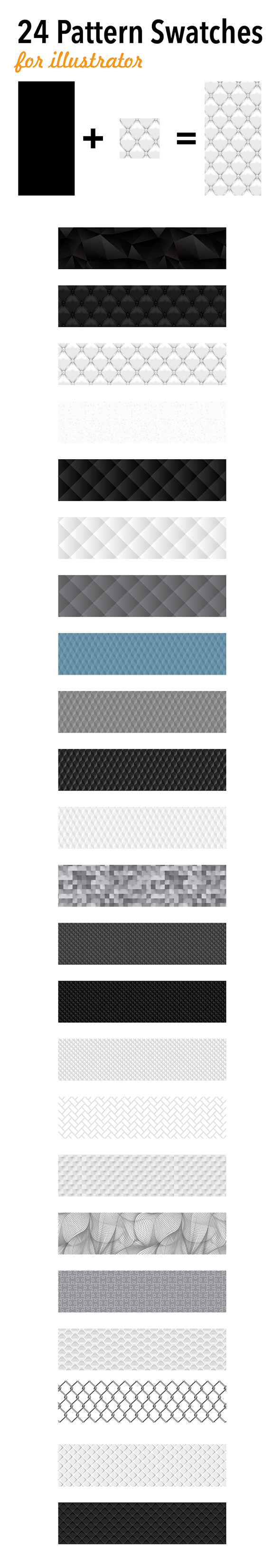 24 Pattern Swatches by robisklp | GraphicRiver