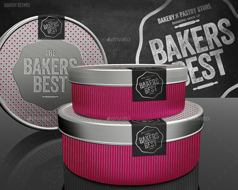 Logo Branding Set VOL.1: Bakery or Patisserie, Graphics | GraphicRiver