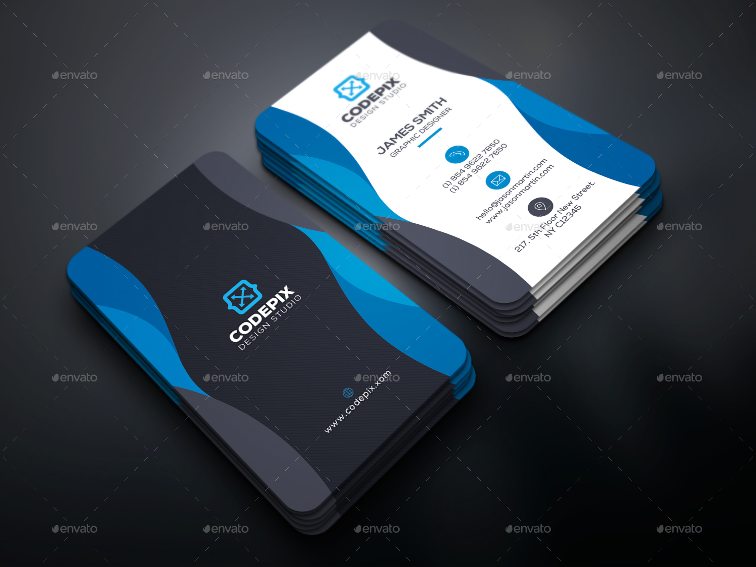 Business Card Bundle, Print Templates | GraphicRiver