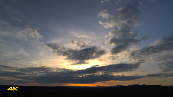 Wide Angle Sunset, Stock Footage | VideoHive
