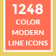 Color Modern Line Icon Set, Icons | GraphicRiver