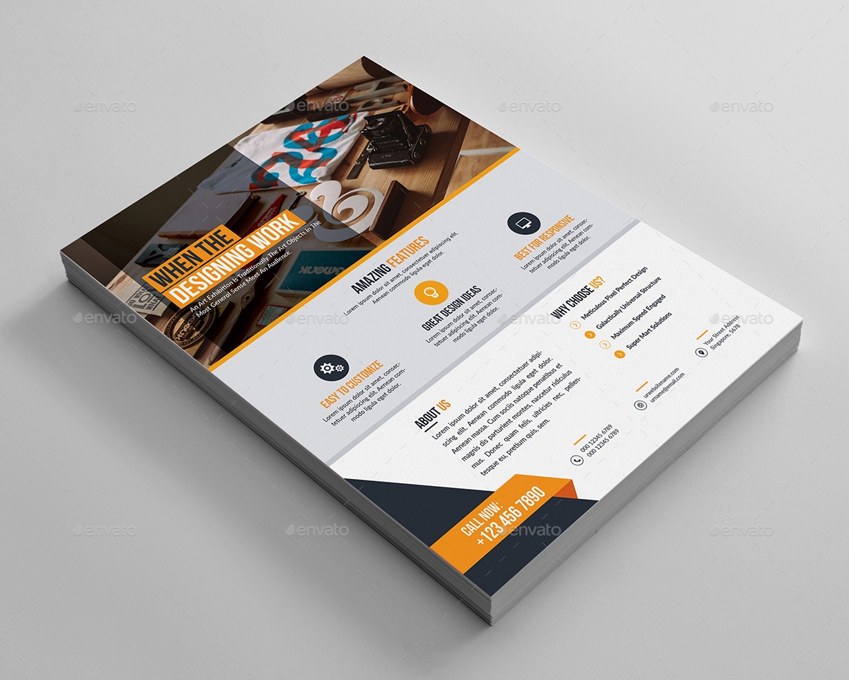 Web Design Flyer by generousart | GraphicRiver