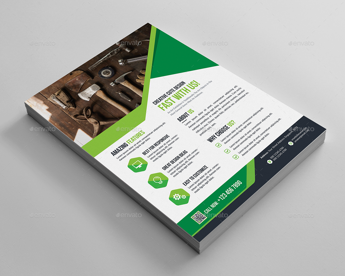 Corporate Flyers, Print Templates | GraphicRiver