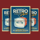 Retro TV show Flyer Poster, Print Templates | GraphicRiver